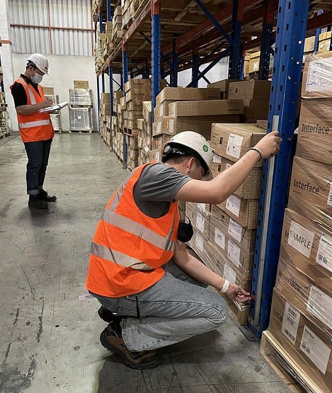 Rack safety inspections for 7 warehouses - Tellus Storage Systems